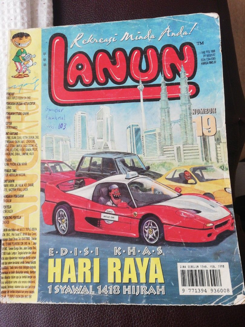 Majalah Lanun, Hobbies & Toys, Books & Magazines, Comics & Manga on ...