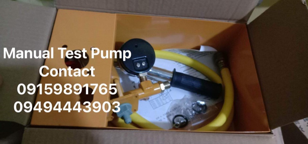Manual Test Pump, Commercial & Industrial, Construction Tools ...
