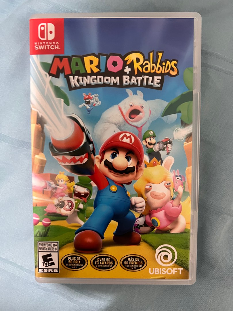mario and rabbids kingdom battle, Video Gaming, Video Games, Nintendo ...