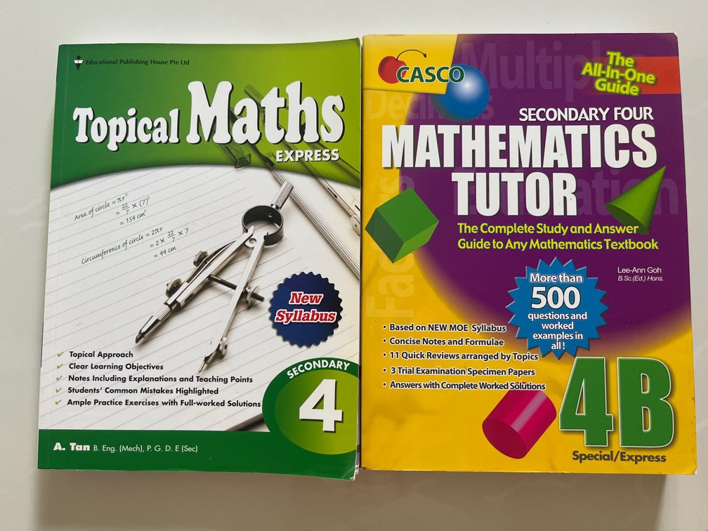 Math Sec 4 assessment books, Hobbies & Toys, Books & Magazines ...