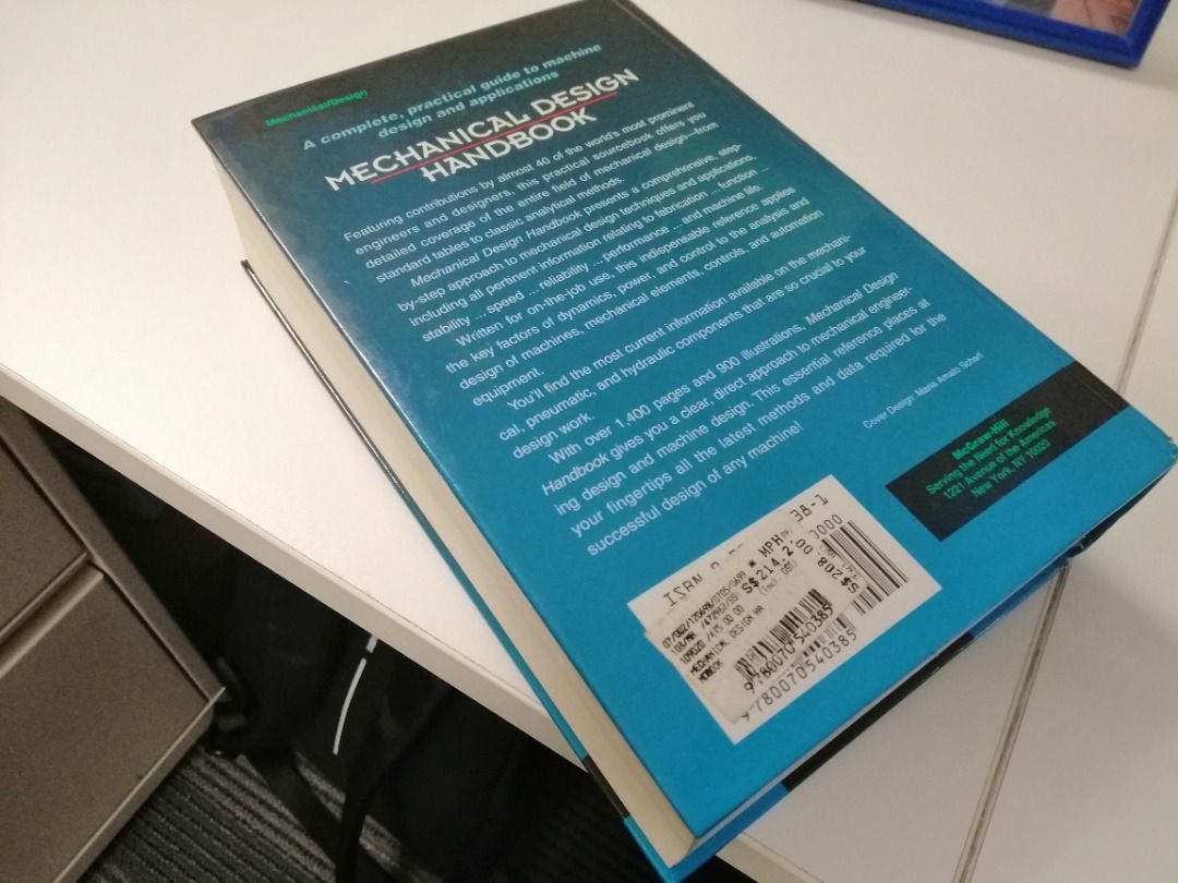 Mechanical Design Handbook, Hobbies & Toys, Books & Magazines ...