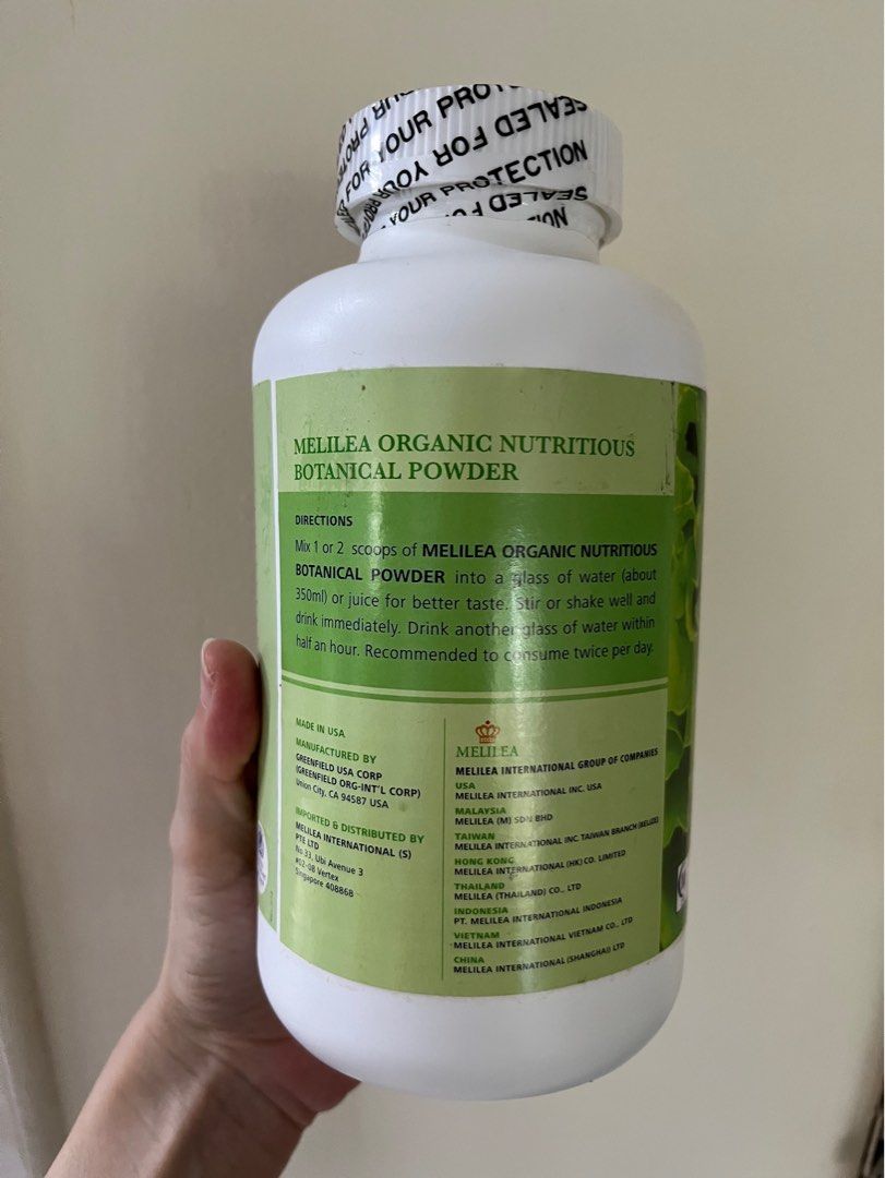 Melilea Organic (Nutritious Botanical Powder), Health & Nutrition ...