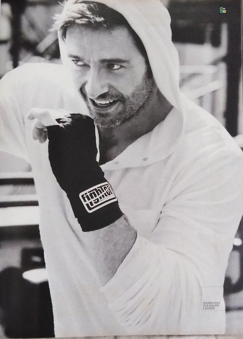 Men's fitness magazines (hugh jackman, David gandy & Ryan Terry ...