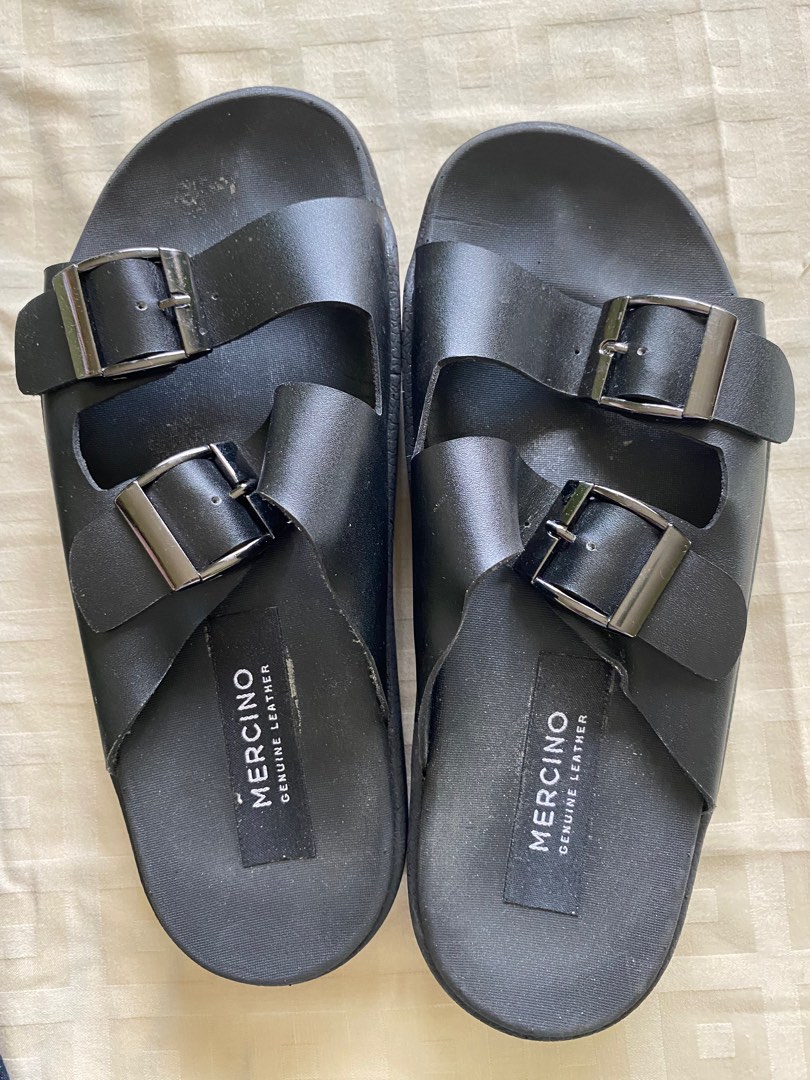 Mercino Bailey in all Black, Women's Fashion, Footwear, Slippers and ...