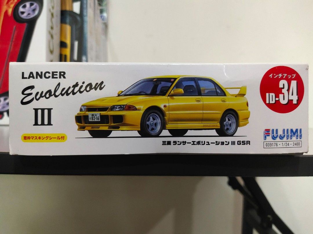 Mitshubishi Lancer Evolution 3 (FUJIMI 1/24), Hobbies & Toys, Toys ...