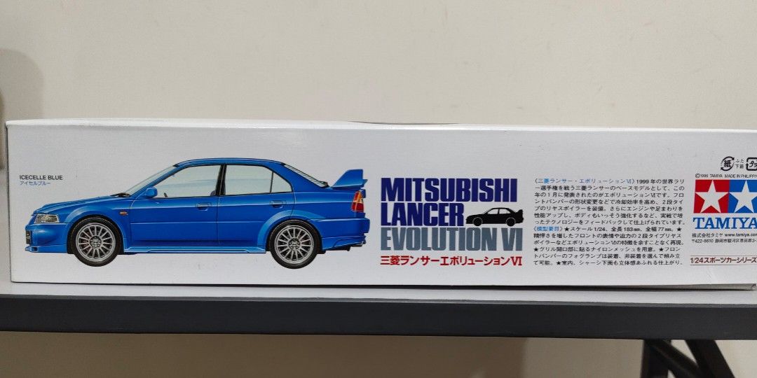 Mitshubishi Lancer Evolution VI (Tamiya 1/24), Hobbies & Toys, Toys ...