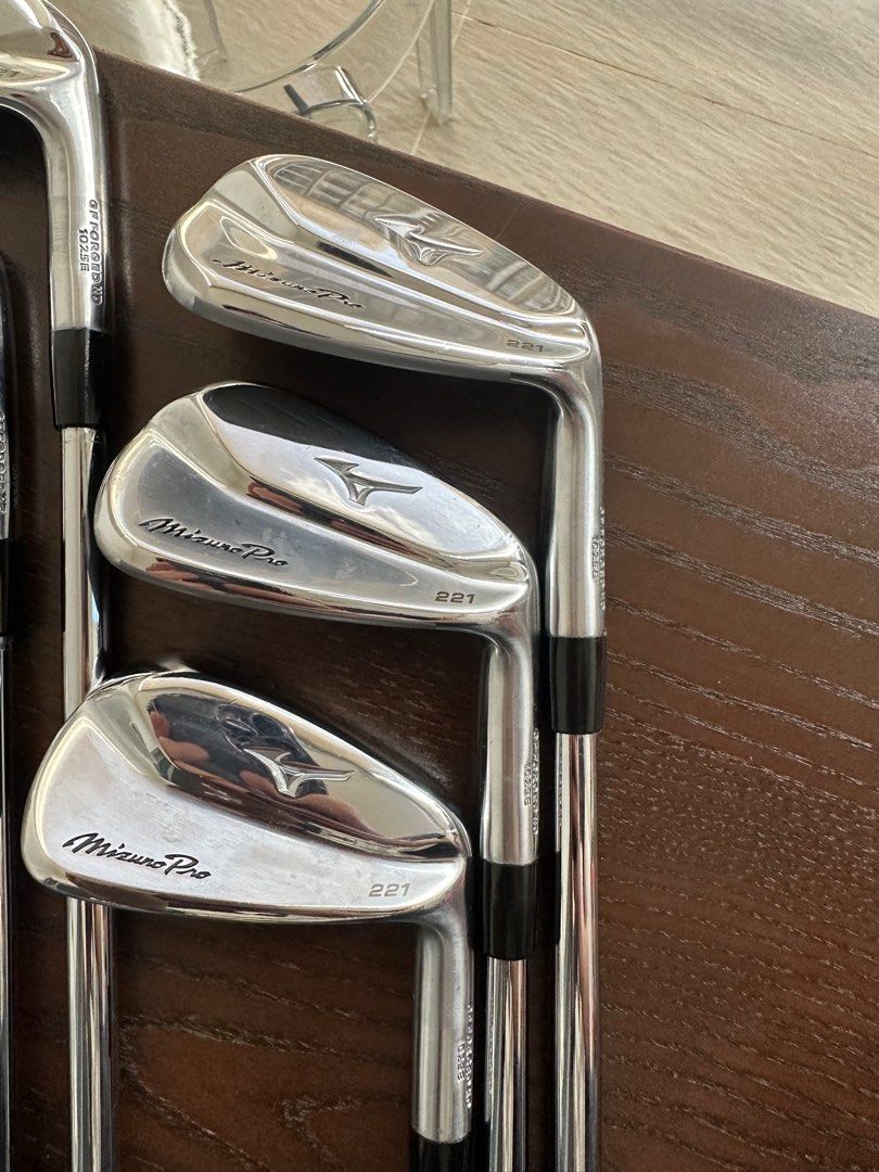 Mizuno pro 221 Forged HD golf Iron set (5-P) + Dynamic Gold 105 S300 ...