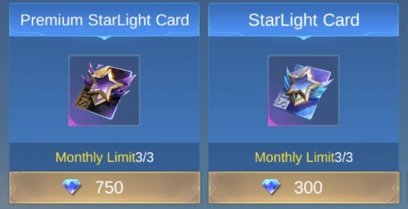 [MLBB] StarLight Card, Video Gaming, Gaming Accessories, In-Game ...