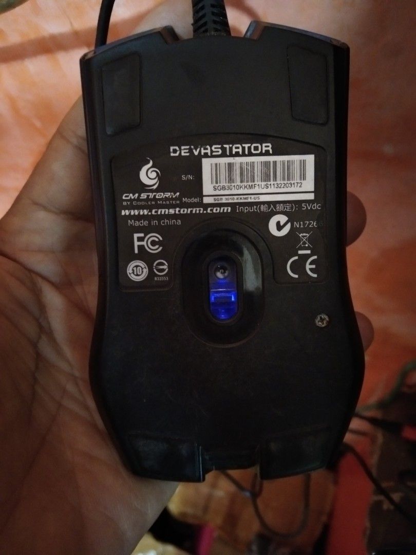 Mouse DEVASTATOR cmstorm, Elektronik, Komputer, Lainnya di Carousell