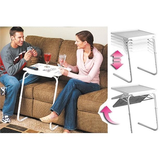 Multi-Purpose Table Mate II Foldable and Adjustable Laptop Table / Folding Table, Furniture ...