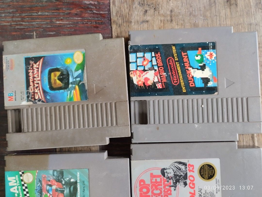 NES Cartridge, Video Gaming, Video Games, Nintendo on Carousell