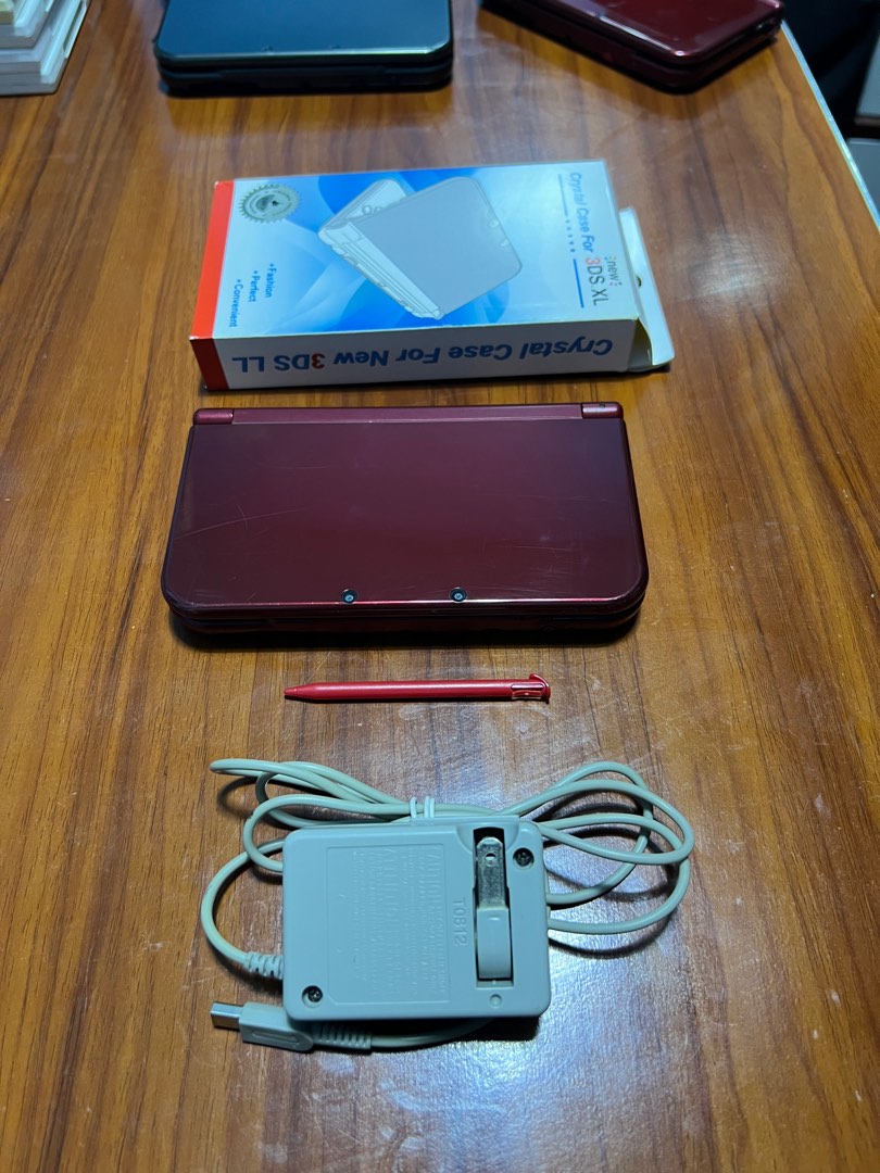 New Nintendo 3DS XL Metallic Red (Non CFW & US Version), Video Gaming ...