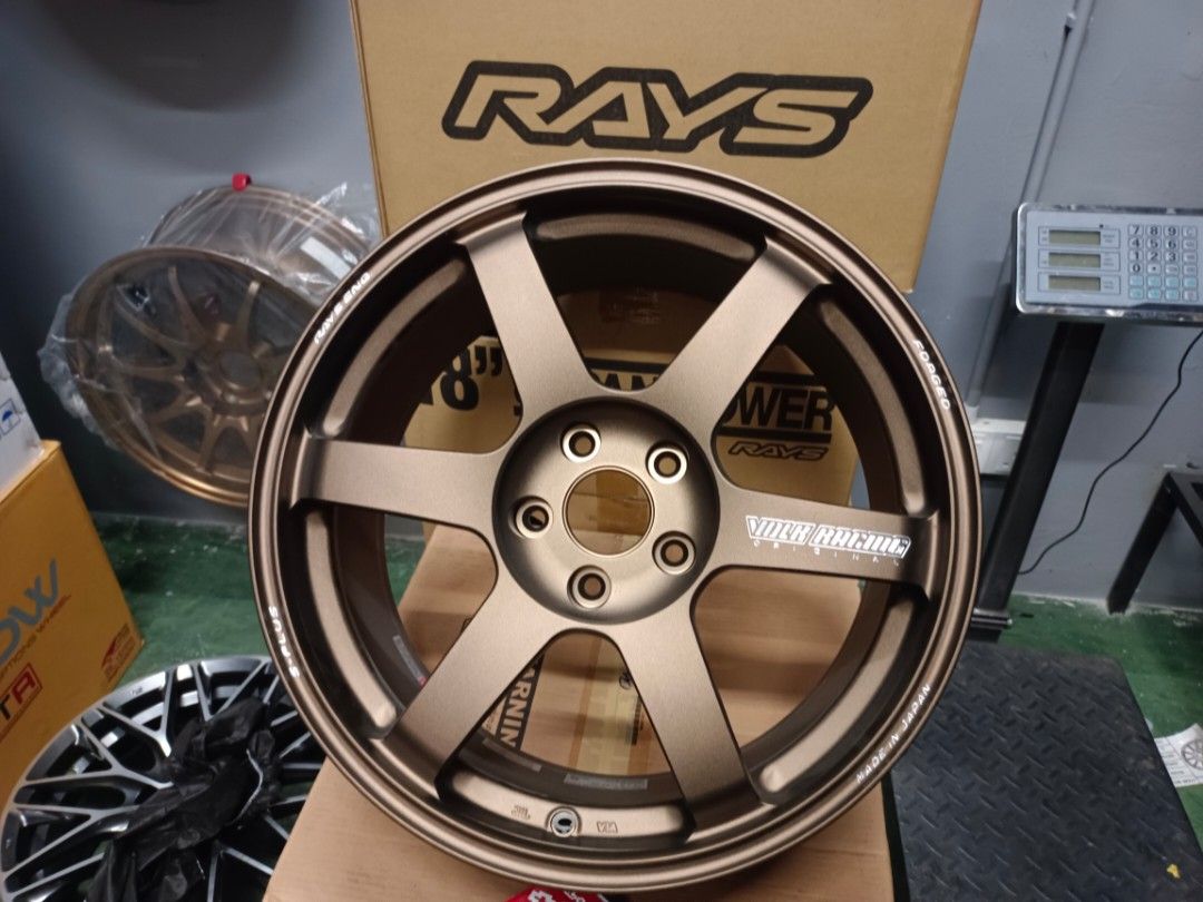 NEW SPORT RIM ORI JAPAN RAYS TE37 CIVIC ESTIMA CRV ACCORD, Auto ...