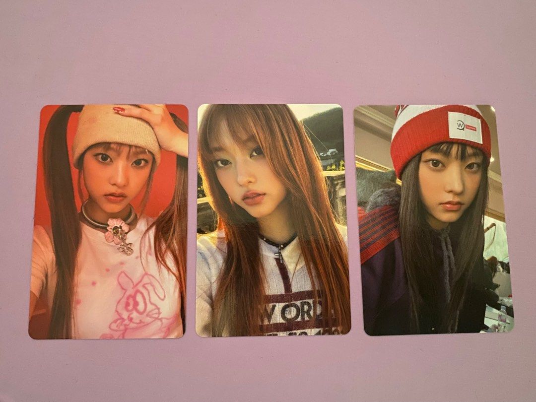 NewJeans Haerin OMG Message Card Pc, Hobbies & Toys, Collectibles ...