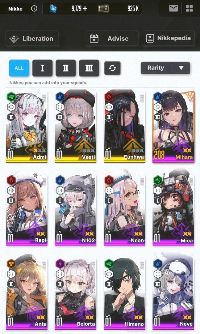 Nikke SEA account - LB3 Marian + GOD Team, Video Gaming, Video Games ...