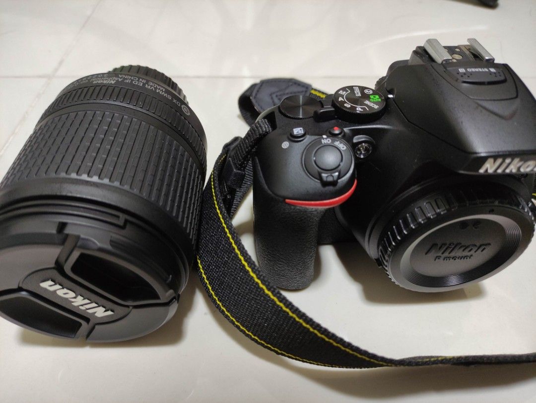 Nikon D5600 full set, Photography, Cameras on Carousell
