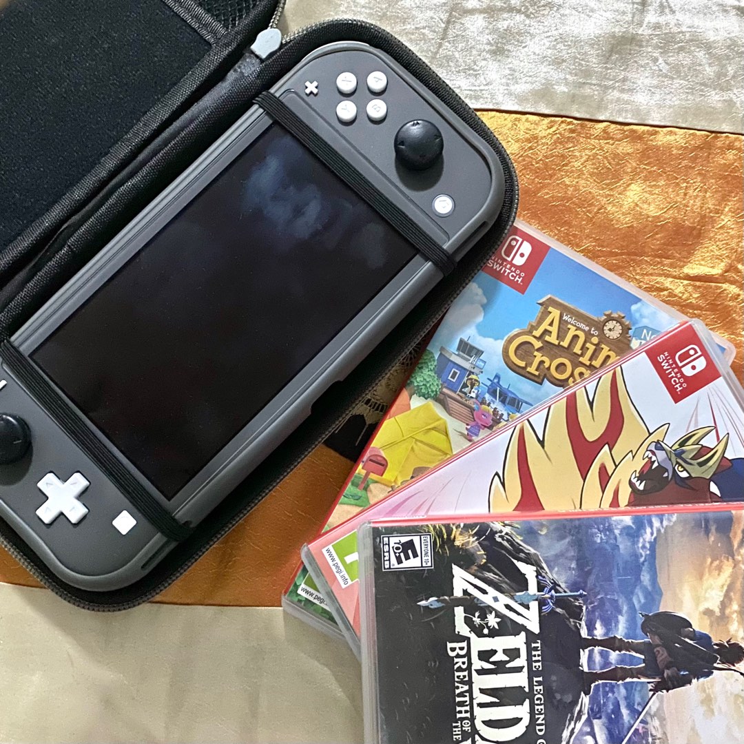 Nintendo Switch Lite (Gray), Video Gaming, Video Game Consoles ...