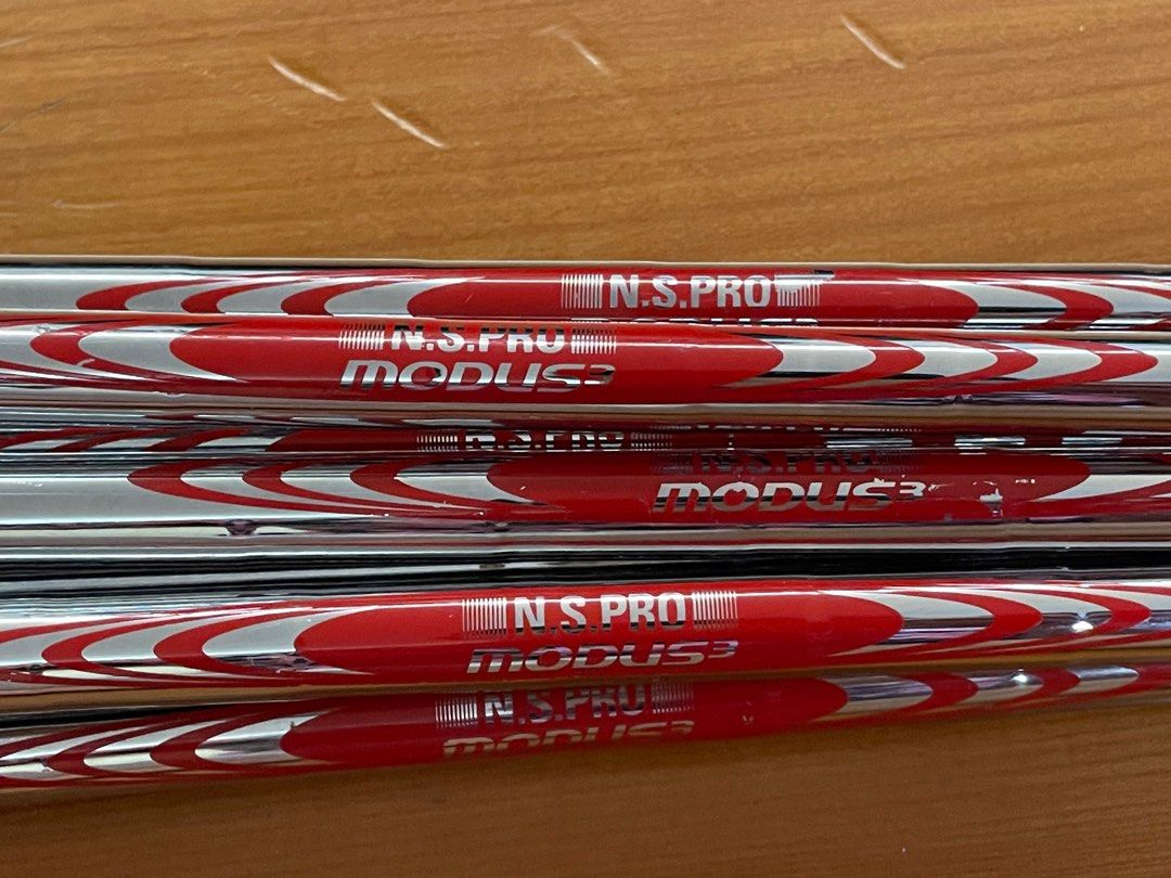 Nippon Modus 105 steel iron shafts - 4-PW - R flex - MINT CONDITION, 運動 ...