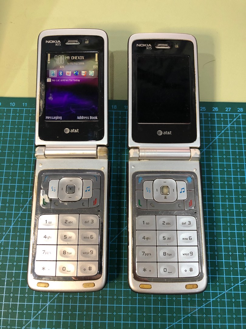 Nokia N75 x2 units, Mobile Phones & Gadgets, Mobile Phones, Early ...