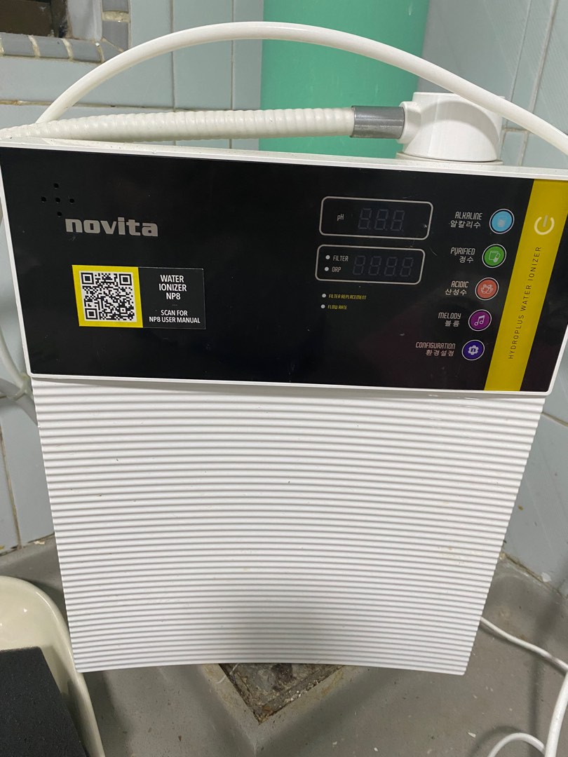 Novita alkaline water machine , TV & Home Appliances, Kitchen ...