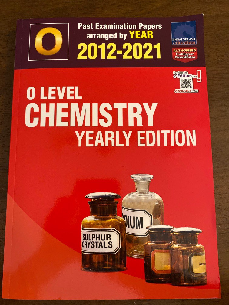 o level chemistry yearly edition (pure chem), Hobbies & Toys, Books ...