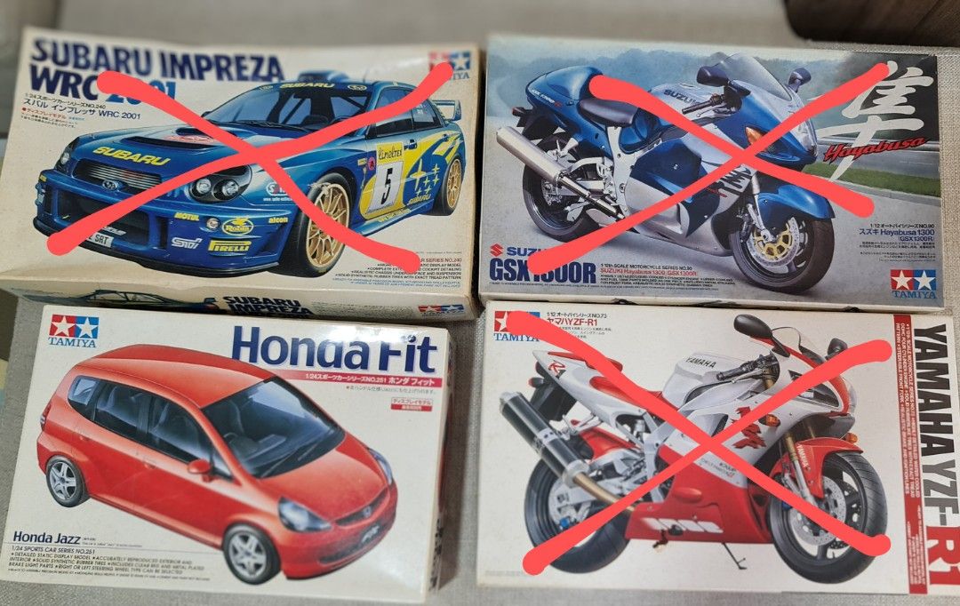 Old Tamiya kit, Hobbies & Toys, Toys & Games on Carousell