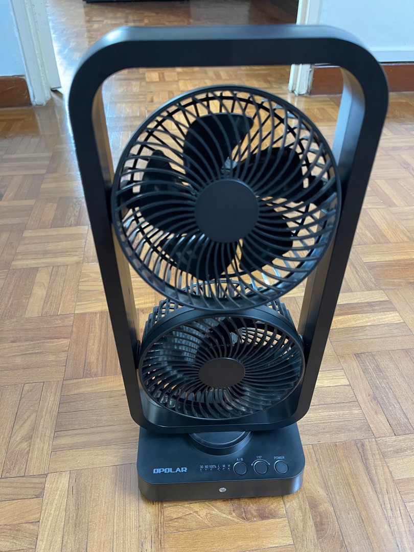 OPolar portable rechargeable fan, Furniture & Home Living, Lighting ...