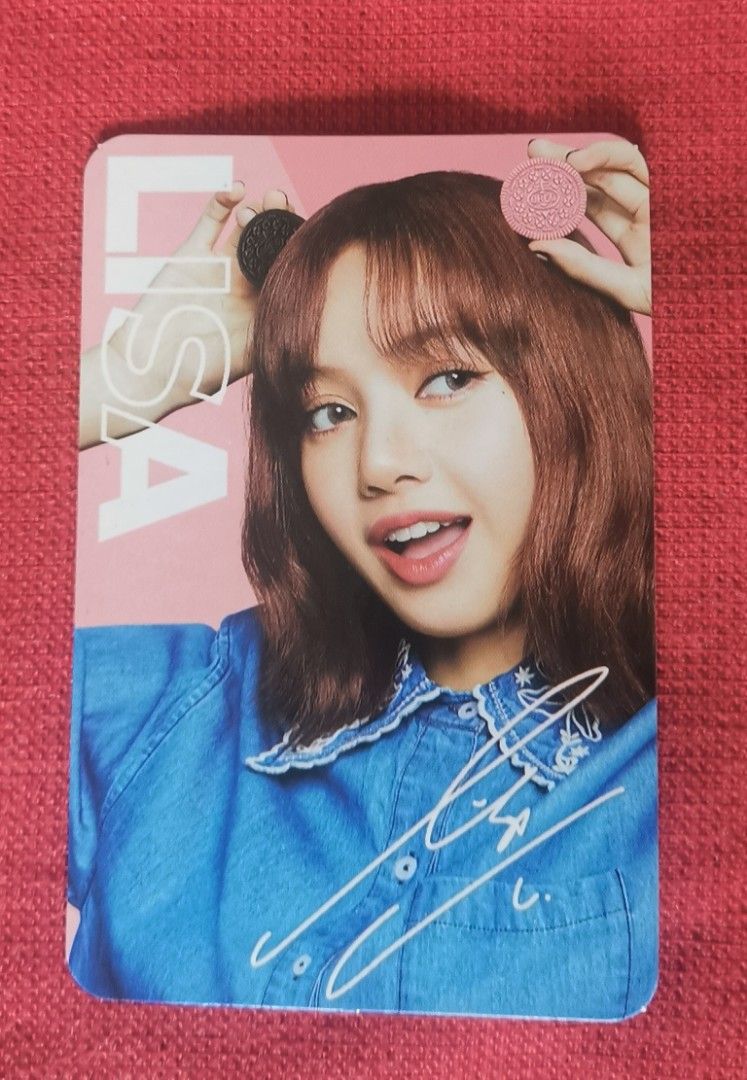 Oreo Blackpink Lisa, Hobbies & Toys, Collectibles & Memorabilia, K-Wave ...