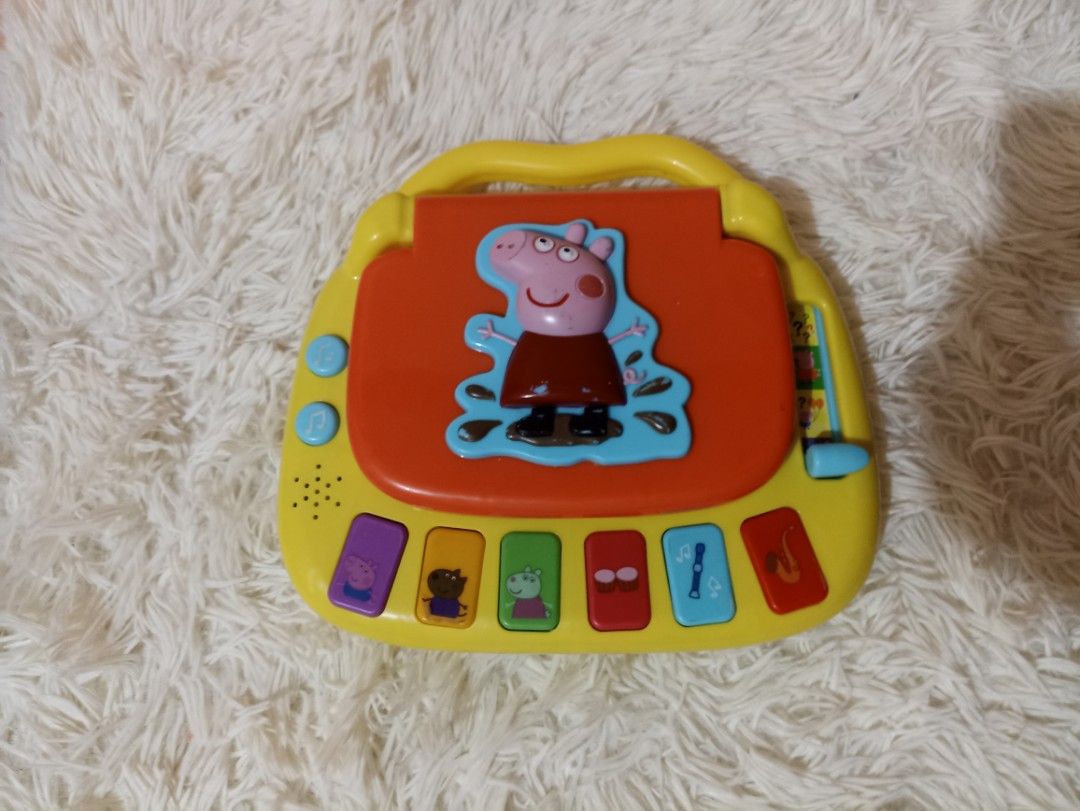 Peppa pig laptop educational toys on Carousell