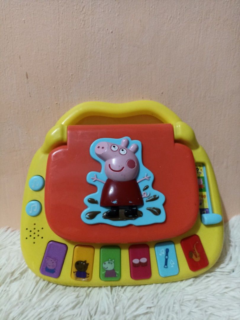 Peppa pig laptop educational toys on Carousell