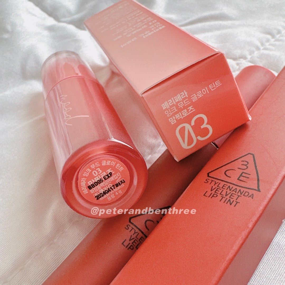 PeriPera 3CE Wonjungyo Lip Tint / Lip Sticker, Beauty & Personal Care, Face, Makeup on Carousell