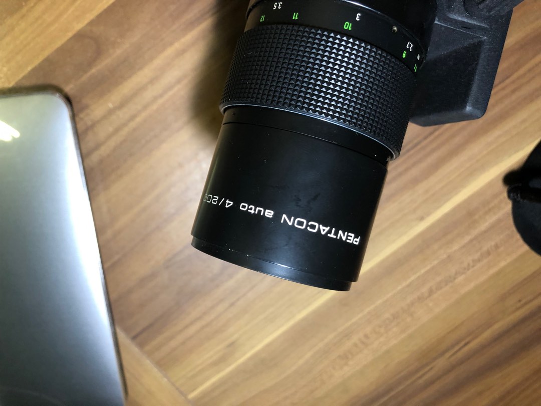 Petacon 定焦 200mm 可當微單眼的望遠用, 相機攝影, 鏡頭及裝備在旋轉拍賣