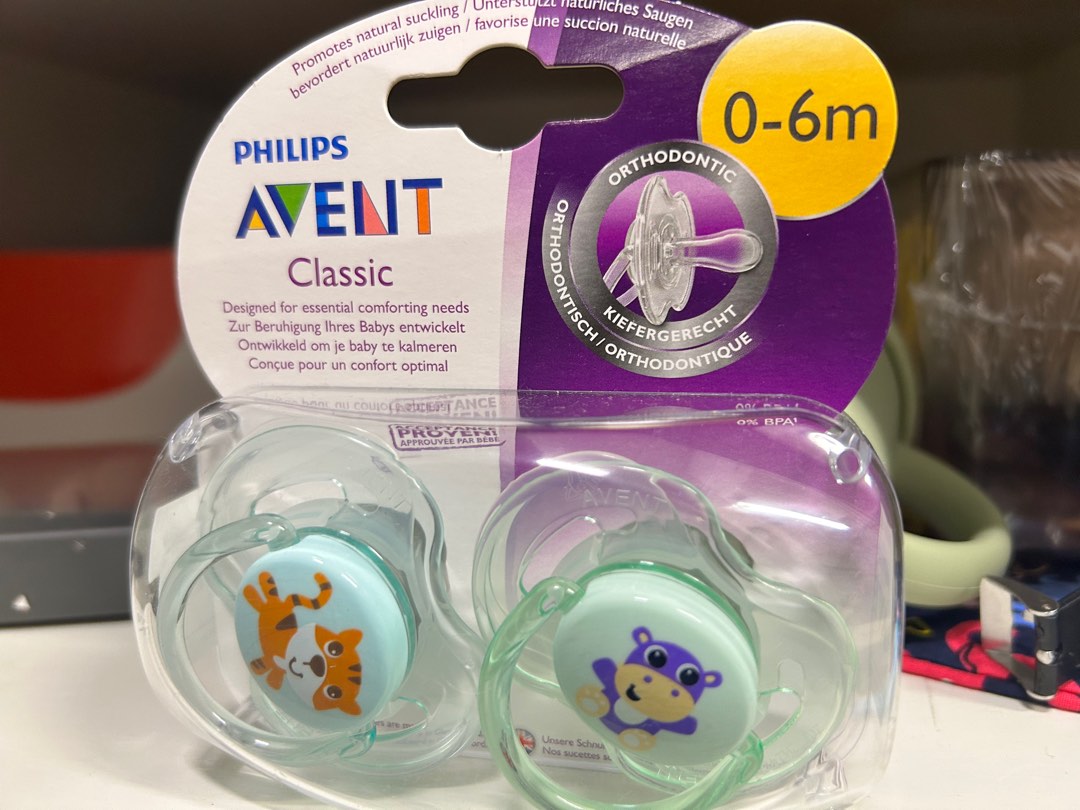 Philips AVENT pacifier classic, Babies & Kids, Nursing & Feeding ...