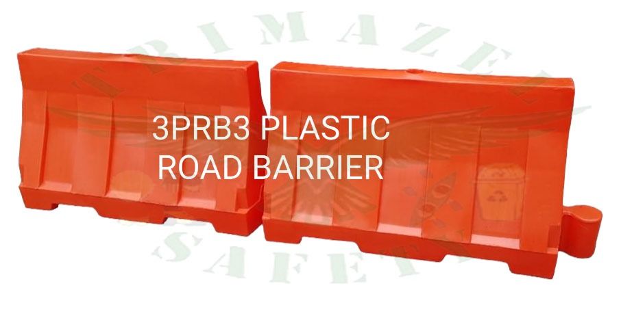 PLASTIC ROAD BARRIER, Commercial & Industrial, Construction & Building Materials on Carousell