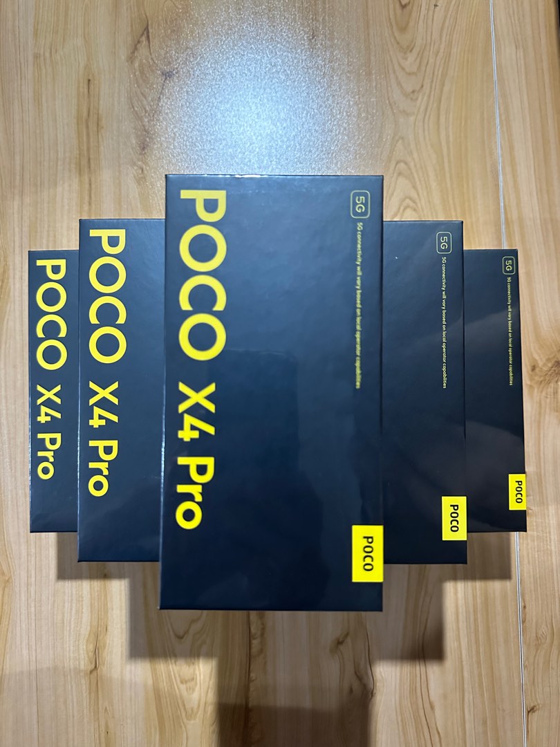 Xiaomi Poco X4 Pro 5G 256GB/8GB | 128GB/6GB (Sealed, Local Warranty), Mobile Phones & Gadgets ...
