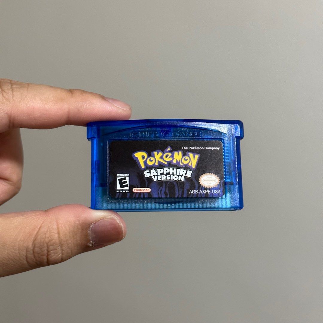 Pokemon Sapphire GBA - Bootleg, Video Gaming, Video Games, Nintendo on ...