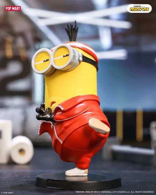 Pop Mart Minions Tracksuit Kevin Rise of Gru, Hobbies & Toys, Toys ...