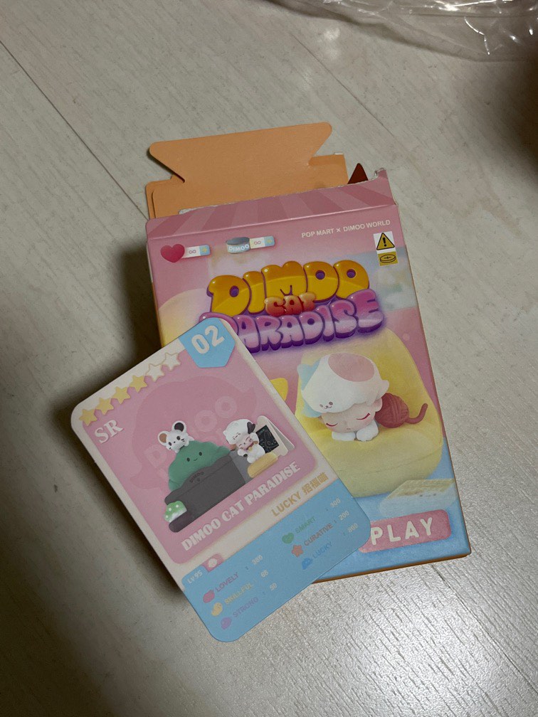 POPMART Dimoo Cat Paradise Lucky, Hobbies & Toys, Toys & Games on Carousell