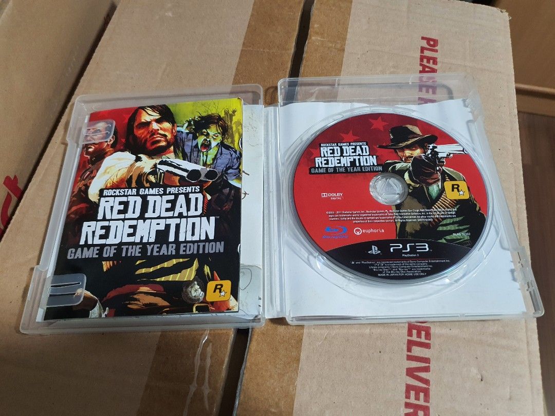 PS3 Red Dead Redemption Game of the Year, Video Gaming, Video Games ...