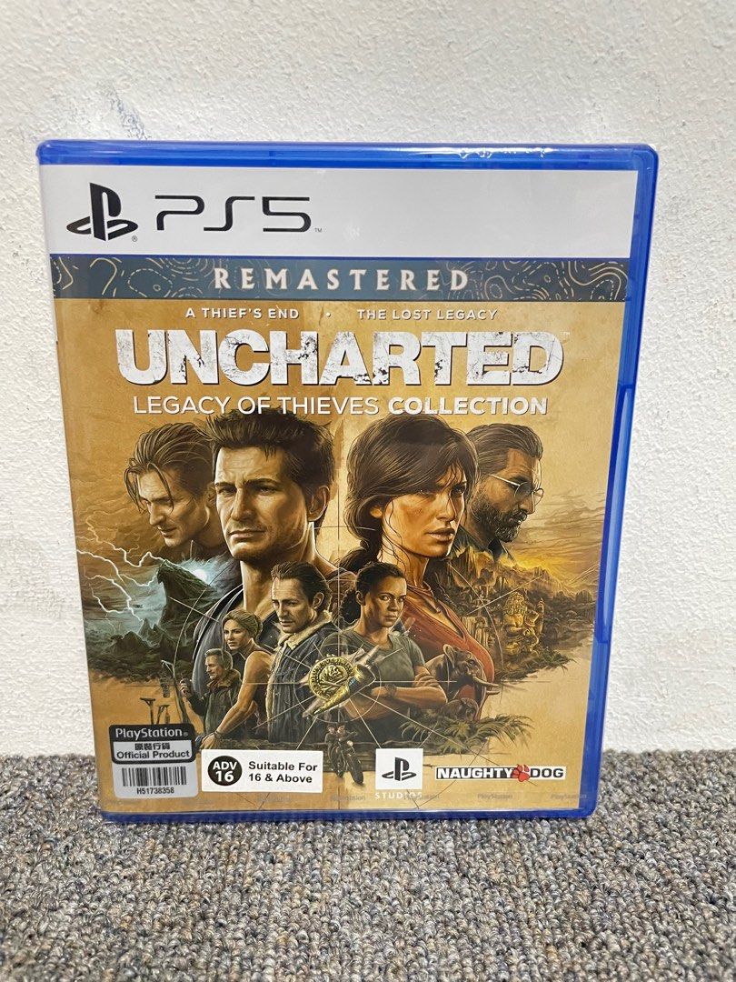 PS5 Uncharted Legacy Of Thieves Collection, Video Gaming, Video Games ...