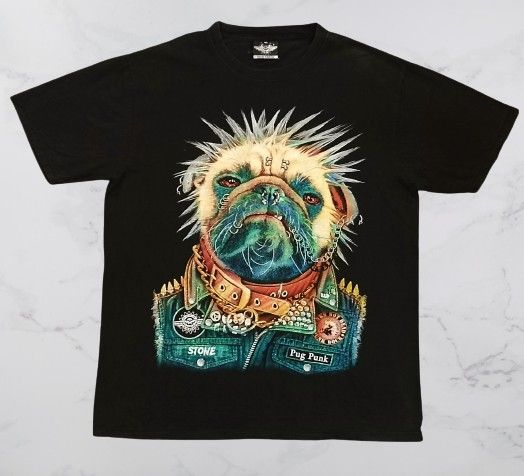 PUG PUNK Rock Empire (Glow in the dark), Men's Fashion, Tops & Sets ...