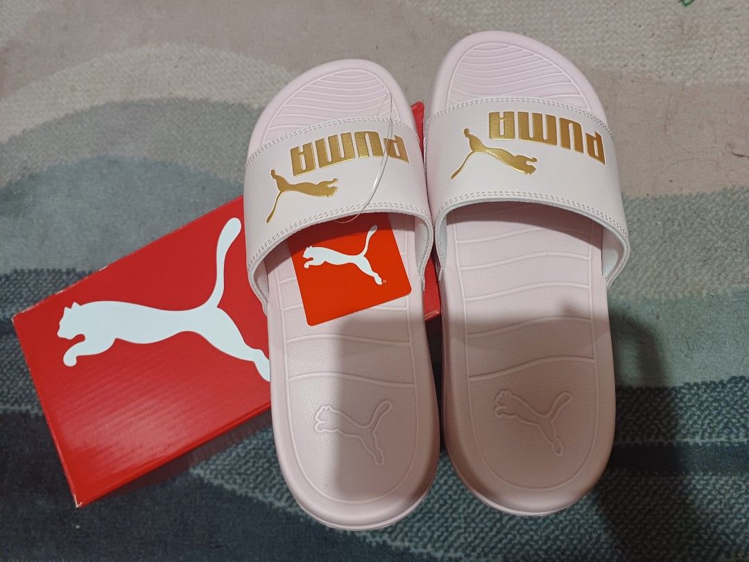 PUMA popcat slip on, Women's Fashion, Footwear, Slippers and slides on ...