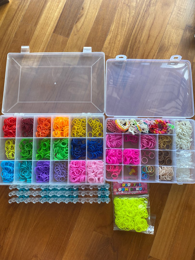 RAINBOW LOOM SET, Hobbies & Toys, Stationery & Craft, Other Stationery ...