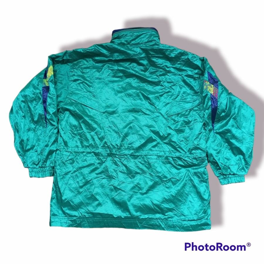 Rapido.windbreaker jacket. Vintage 80's SZ XL, Fesyen Pria, Pakaian ...