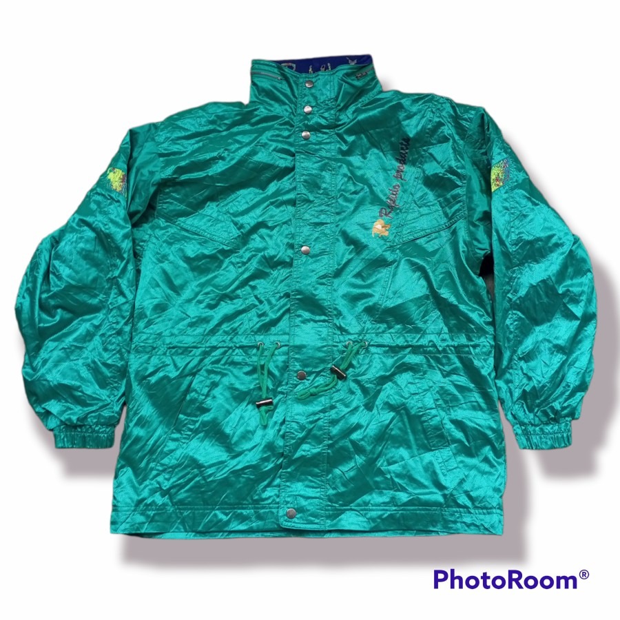 Rapido.windbreaker jacket. Vintage 80's SZ XL, Fesyen Pria, Pakaian ...