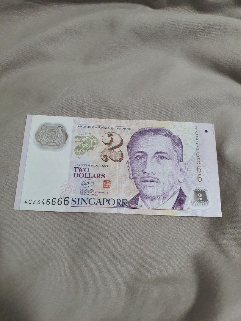 rare $2 note with repeating numbers, Hobbies & Toys, Memorabilia ...