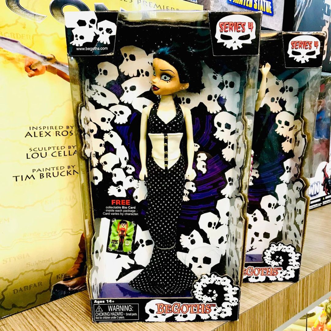 RARE !!! 2005 BEGOTHS 12" GOTHIC AND FANTASY COLLECTIBLES DOLL ...