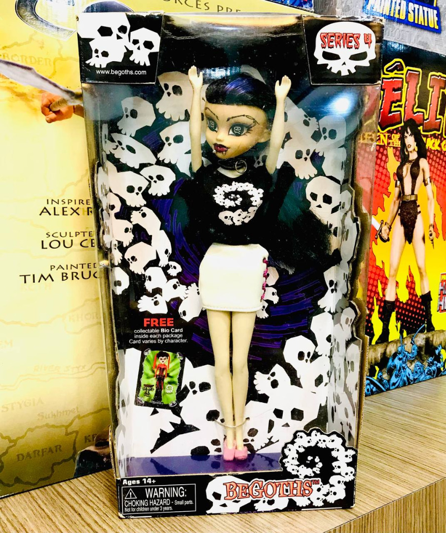 RARE !!! 2005 BEGOTHS 12" GOTHIC AND FANTASY COLLECTIBLES DOLL ...