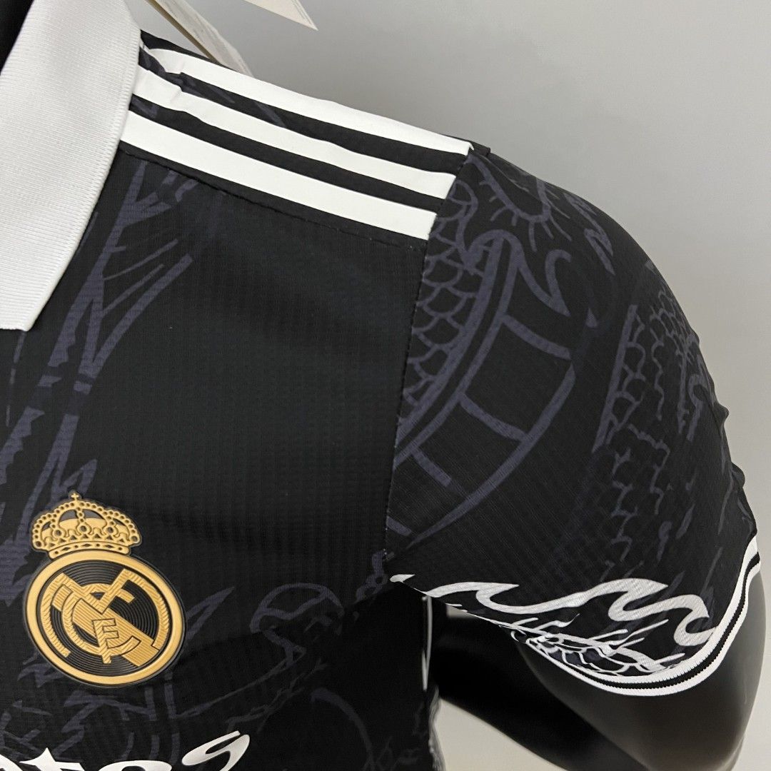 Real Madrid Black Dragon 22/23 Player Issue, Men's Fashion, Activewear on Carousell