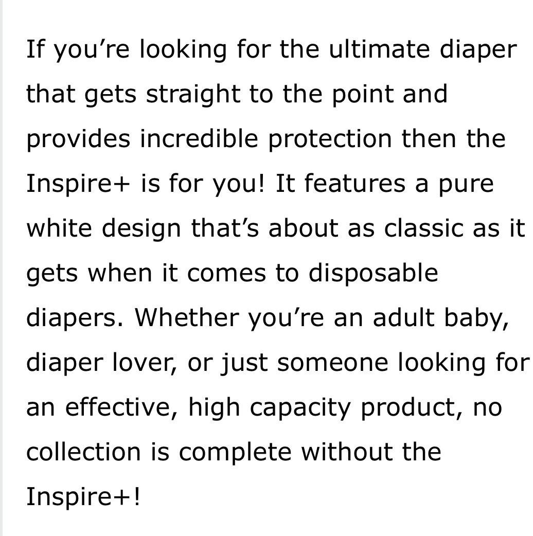 Rearz Inspire+ adult diaper abdl, Health & Nutrition, Assistive ...